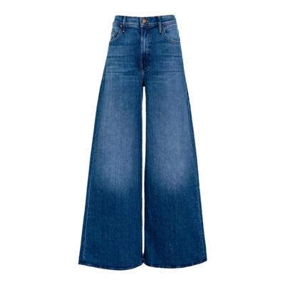 阔腿徽标牛仔裤MOTHER