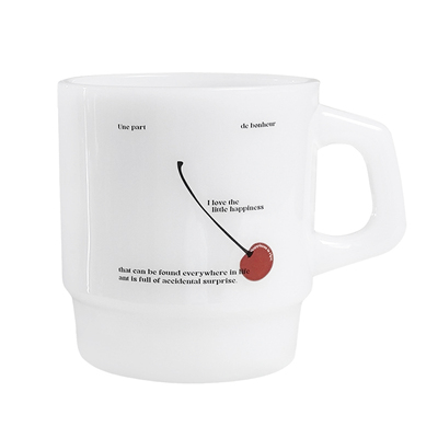 中古风咖啡杯奶玉玻璃杯马克杯