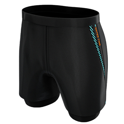 watertime游泳裤男裤子双层运动