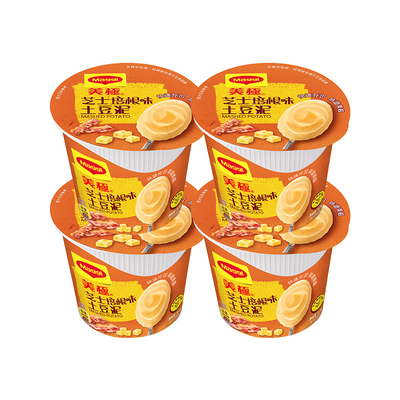 美极饱腹速食土豆泥4盒