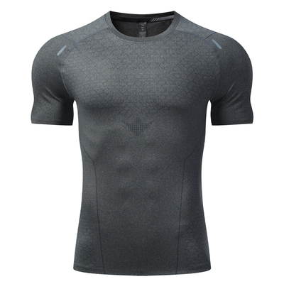 短袖T恤霸道肌肉速干衣运动健身