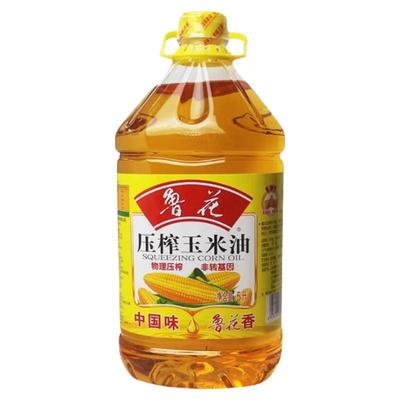 鲁花压榨玉米油5L非转基因