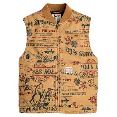 李维斯玩具总动员联名男士马甲