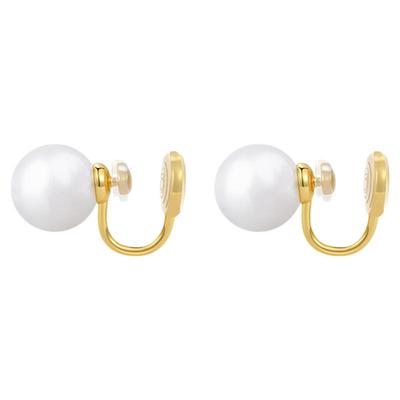 施家珍珠无耳洞款耳夹耳环新款