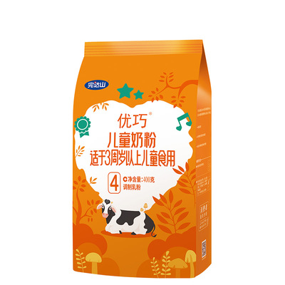 裸价完达山优巧贝能4段儿童奶粉