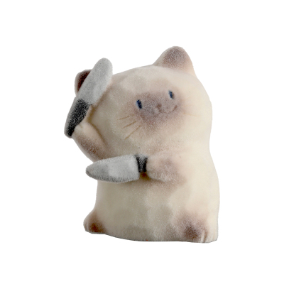 猫猫pal植绒盲盒治愈系手办礼物