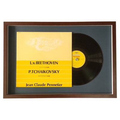 黑胶唱片装裱实木简约相框