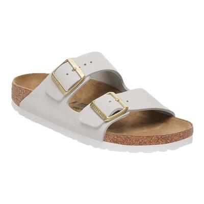BIRKENSTOCK勃肯绒面革双扣拖鞋