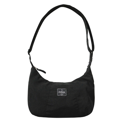 sobag日系防泼水尼龙斜挎饺子包