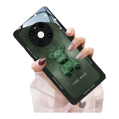 新款暴力熊玻璃钢化手机壳