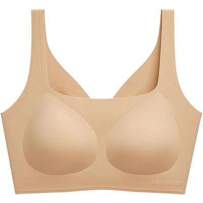 幸棉假面两穿无痕隐形内衣女