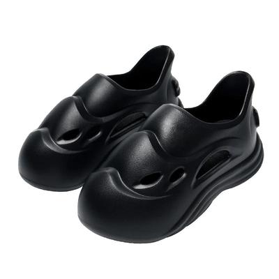 戚薇辛芷蕾同款RHIME异型洞洞鞋波浪包头缓震透气男女凉拖鞋增高