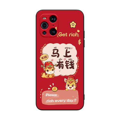 适用于oppofindx3美观大方手机套