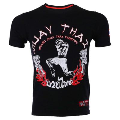 短袖跑步散打泰拳肌肉柔猴恤