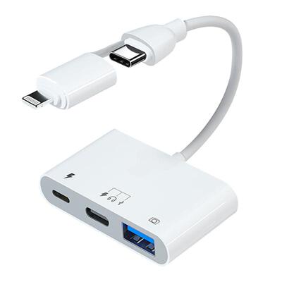 适用苹果otg转接头手机移动硬盘