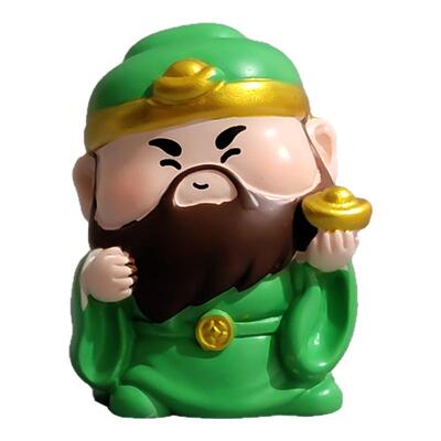 公武财神解压治愈系桌面小摆件