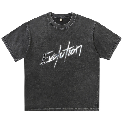 谢霆锋同款t恤evolution演唱衣服