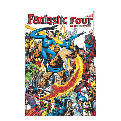 【预售】漫威漫画 神奇四侠卷1 Fantastic Four by John Byrne Omnibus Vol. 1 英文漫画书原版进口图书 超级英雄系列美漫书籍