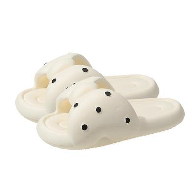 鲨际蝴蝶结eva凉拖鞋女ins仙女风