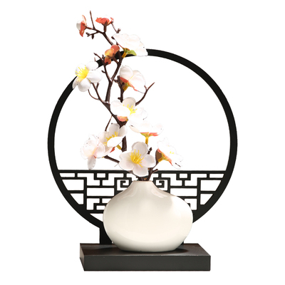 新中式梅花屏风装饰品摆件