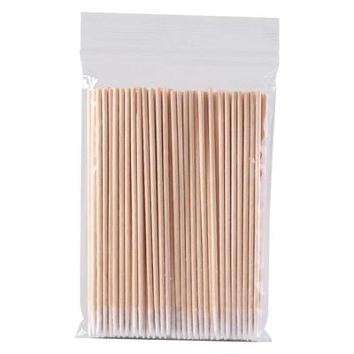 500只一次性棉签化妆用改妆擦眼线超细尖头棉棒睫毛美睫纹绣清洁