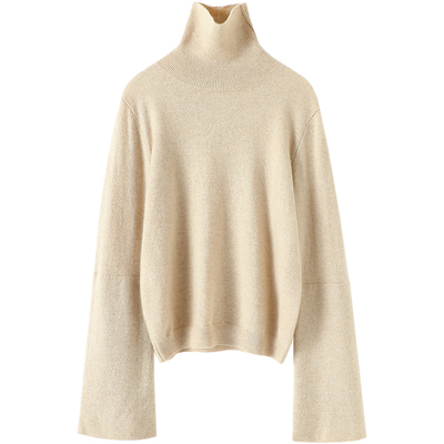 启超高端100%纯山羊绒衫