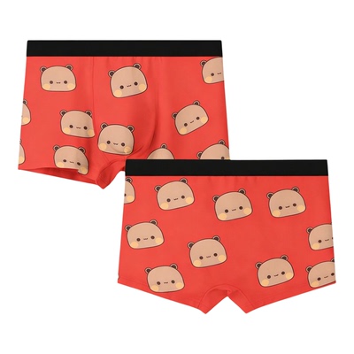 一二布布男士防潮平角内裤可定制