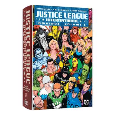 国际正义联盟 英文原版 Justice League International Omnibus Vol 1 综合卷第1卷 精装 英文版 进口英语原版书籍