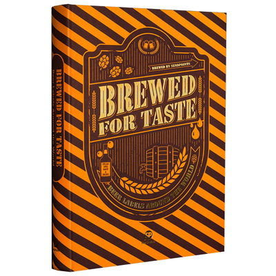 【现货】【Sendpoints】啤酒标签艺术手册 Brewed For Taste 包装设计 平面设计 英文原版图书书籍