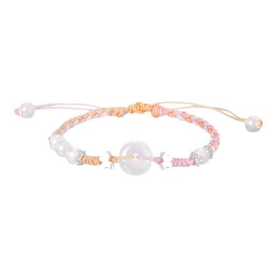 zeroline银、玛瑙、玉石手链女