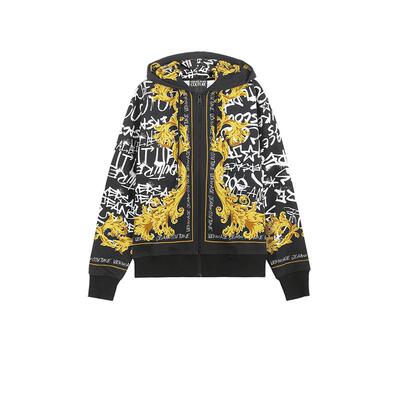 VJC范思哲连帽卫衣开衫运动衫