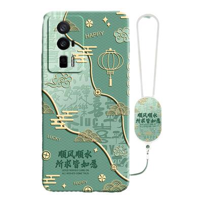 国风寓意适用小米Pocof5pro手机壳MI新款pocox3GT硅胶X4GT保护套poco全包f5防摔POCOF3男女新年新中式软外壳