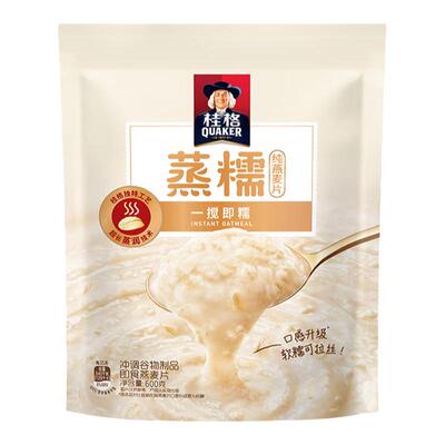 桂格软糯可以拉丝的麦片