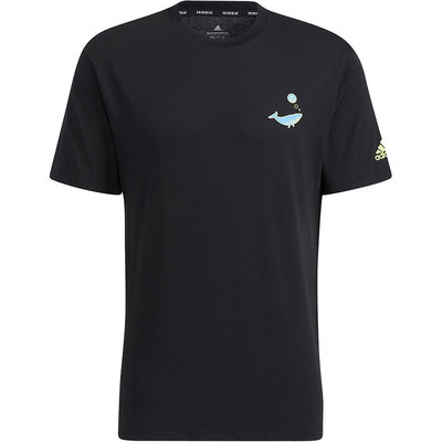 Adidas/阿迪达斯正品夏季新款男子舒适宽松透气印花舒适T恤HE7357