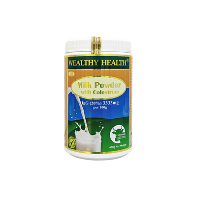 澳洲WealthyHealth富康儿童成人免疫球蛋白免疫牛初乳粉400g