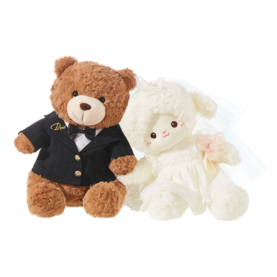 绿光派对2025结婚压床娃娃一对礼