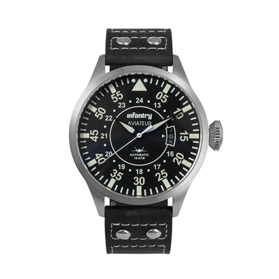 infantry/鹰轰经典机械表男表