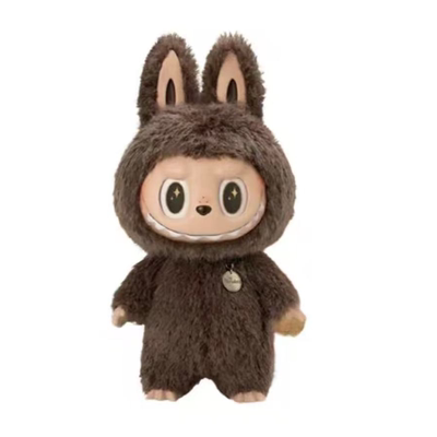 POPMART大首领搪胶毛绒玩偶