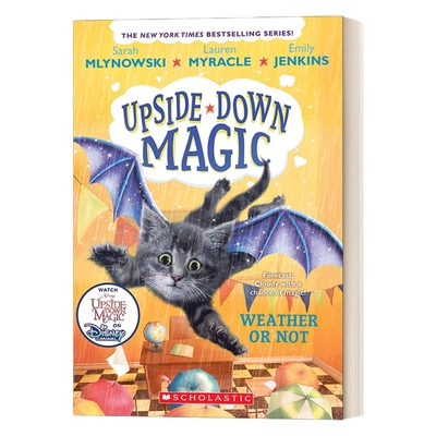 英文原版 Upside-Down Magic #5 Weather or Not 失控的魔法5 儿童读物 英文版 进口英语原版书籍
