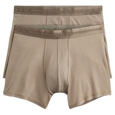 HM夏季男装2件装Lycra®男士平角中长内裤1270280