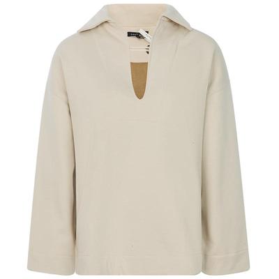 女士休闲潮流设计长袖套头上衣