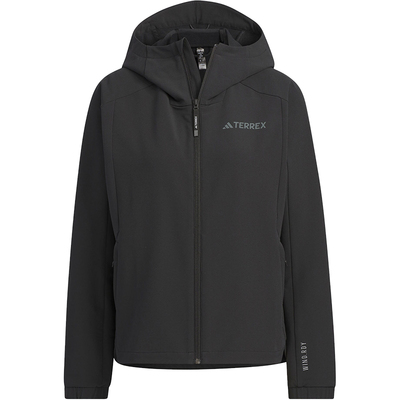 Adidas/阿迪达斯官方正品新款女士宽松户外运动软壳外套IS0304