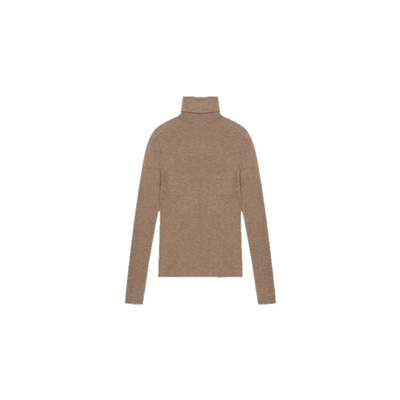 秋季简约长袖IRO天丝山羊绒高领