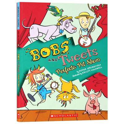 童子军夏令营2 英文原版绘本 Perfecto Pet Show Bobs and Tweets 2 儿童英语章节书 故事书 Scholastic 英文版进口原版书籍