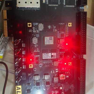 ALINX黑金XC7A200T开发板，型号:AX7A200