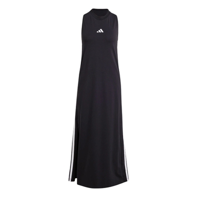 adidas阿迪达斯连衣裙女子秋季弹力工字背无袖长裙子 JE1208