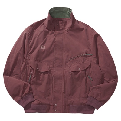 Monterest复古撞色工装夹克外套