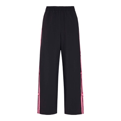 Adidas/阿迪达斯正品2026春季款女士日常直筒梭织运动长裤KR7598