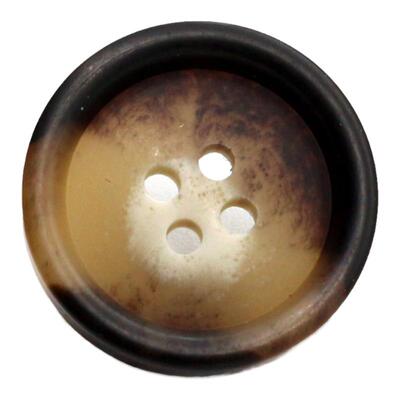 圆形树脂女毛衣大衣扣黑色四眼