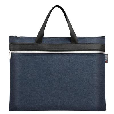 帆布防水商务拉链式公文包定制